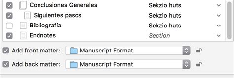 section numbering wrong on back matter scrivener for macos