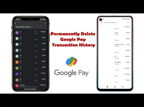 How To Delete Hide Google Pay Transaction History In Android IPhone 100 Works YouTube