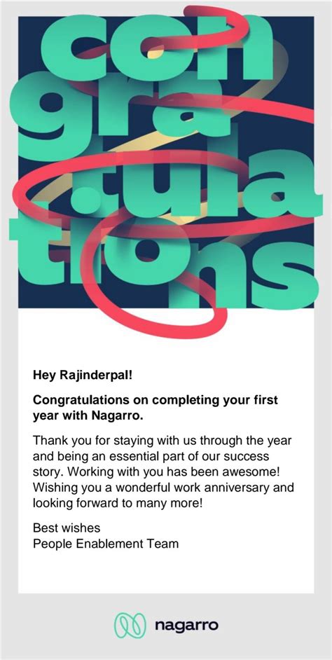 Rajinderpal Singh On Linkedin Nagarro 1stworkanniversary Grateful