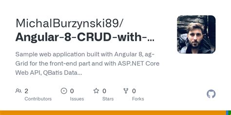 Github Michalburzynski Angular Crud With Asp Net Core Web Api Sample Web Application
