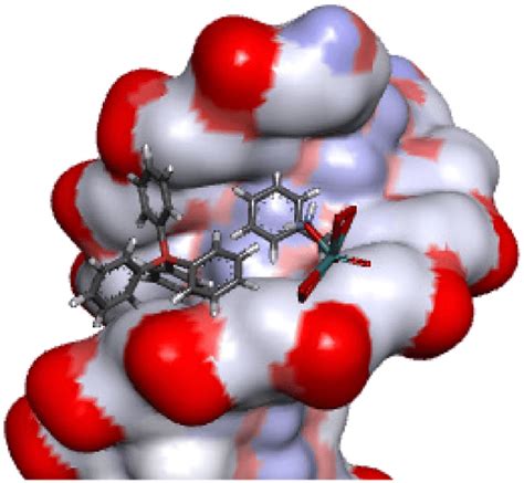 Docked Pose Of 2 Showing Interaction With Base Pairs Download