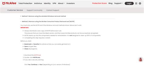How To Uninstall Mcafee Livesafe In Windows 10 Techcult