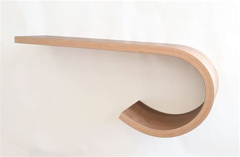 C Shelf In Walnut Etsy