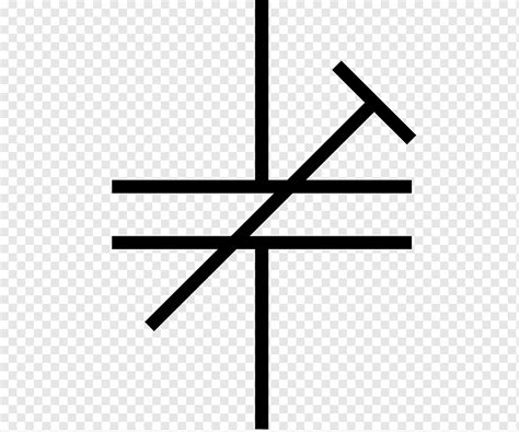 Variable Capacitor Schematic Symbol