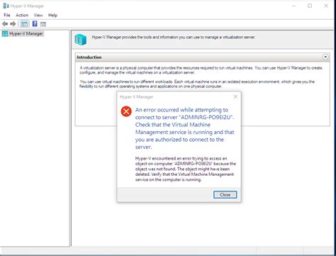 Check That The Virtual Machine Management Service Is Running Schinema