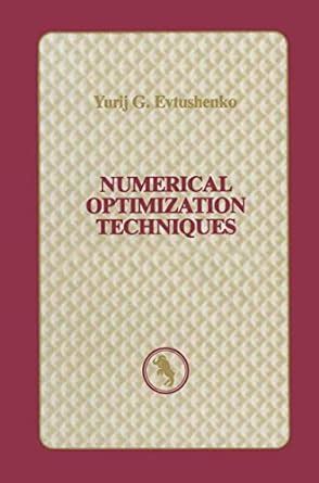 Numerical Optimization Techniques Buy Online At Best Price In Egypt Souq Is Now Amazon Eg