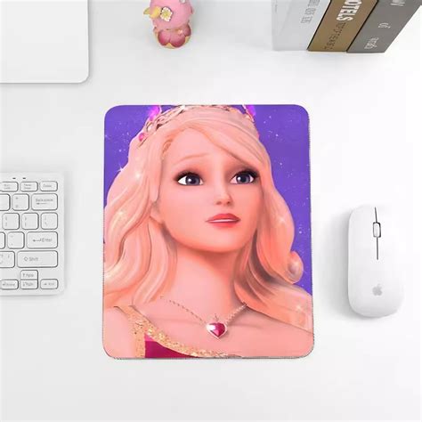 Barbie Mouse Pad Natural Rubber Washable Baganime