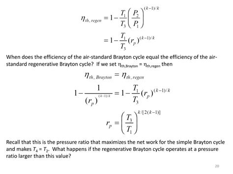 PPT Brayton Cycle PowerPoint Presentation Free Download ID