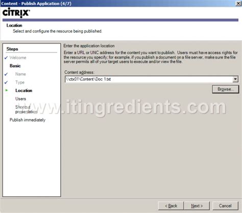 How To Publish Content In Citrix Xenapp 6 5