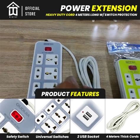 Heavy Duty Multi Function Universal Socket Extension Outlet Socket Power Sockets Strip With 9