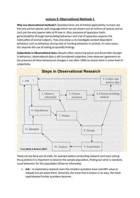 srm l5 observational methods 1 lecture 5 observational methods 1 why use observational