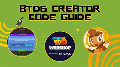 Support Your Favorite Creator In Btd6 With A Free Creator Code Btd6 Strategy Guide