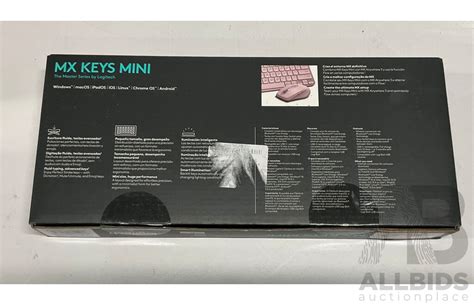 LOGITECH MX Keys Mini Minimalist Lot ALLBIDS