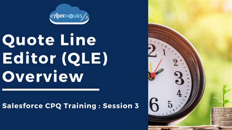 Salesforce Cpq Quote Line Editor Apex Hours