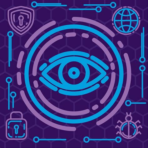 Eye Cyber Security Vector Art At Vecteezy