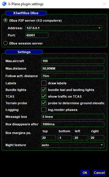Settings Page Swift Pilot Client Documentation