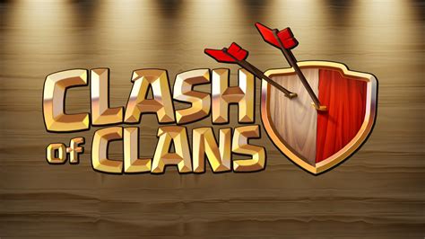 Clash Of Clans Logo Wallpaper Background 58486 Clash Of Clans Logo Clash Of Clans Game Clsh Of