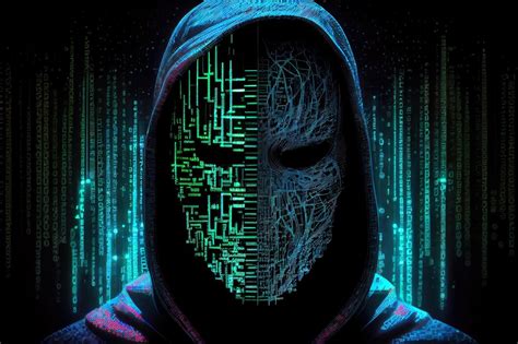 Premium Photo F Artificial Intelligence Human Binary Code Hacker