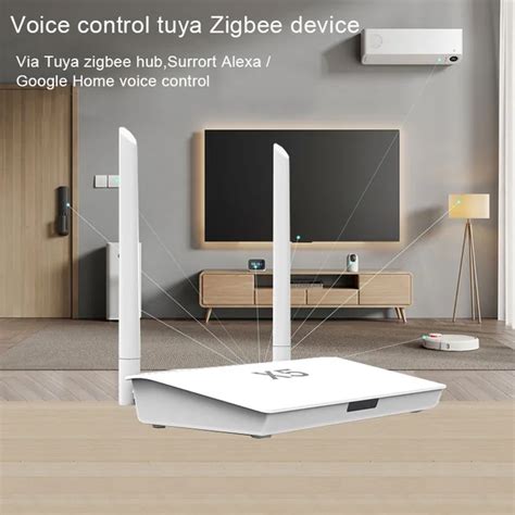 Tuya เกตเวย์ Multi Mode Gateway X5 แบบต่อสายแลน สำหรับเชื่อมต่อ