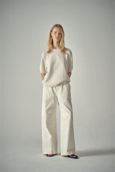 6차 715예약배송 페이퍼 텍스처 니트ivory 감도 깊은 취향 셀렉트샵 29cm