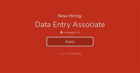 Data Entry Associate At Apm Music