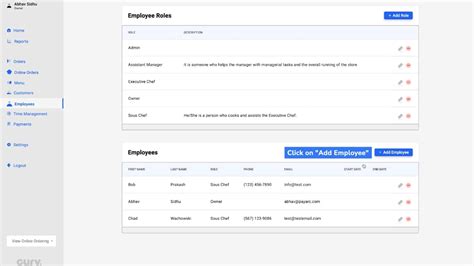 How To Add Employees CURV