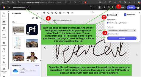 Add Your Signature To A Pdf Form Using Adobe Express Learnshifting