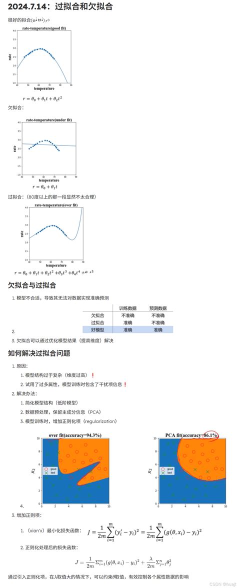 欠拟合与过拟合 Csdn博客 欠拟合与过拟合 Csdn博客