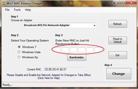 SoonWare Software Blog How To Change MAC Address In Windows Using Win MAC Address Changer