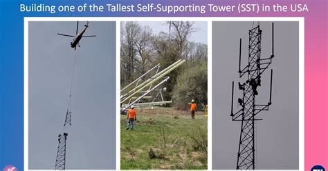 Telecoms Infrastructure Blog Construction Of A Self Supporting Tower Sst