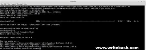 Script To Install Lamp Php 7 On Debian 9