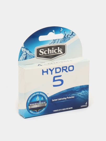 Сменные кассеты для бритвы Schick HYDRO5 Skin Protection Sensitive, 4 ...