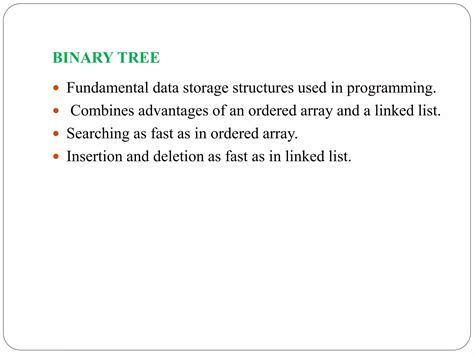 Trees In Data Structure Pptx