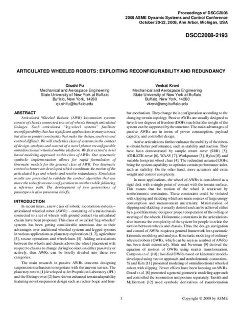 pdf articulated wheeled robots exploiting reconfigurability and
