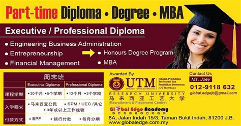 Part Time Degree Malaysia