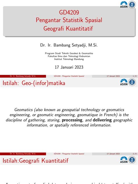 01 Quantitative Geography Pdf Spatial Analysis Geomatics