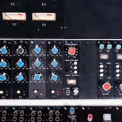 Vintage API Console Completely Restored With Direct Reverb