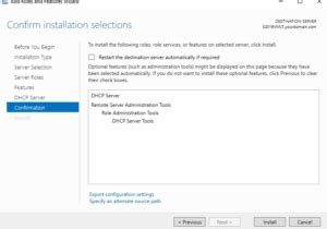 How To Configure DHCP On Windows Server 2016