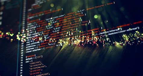 Premium Photo Security Code On A Computer Display Close Up Database
