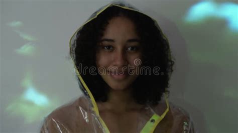 Female Beauty Nature Unity Double Exposure Light Stock Footage Video