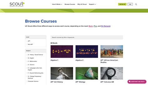Uc Scout Web Portal Design Rolling Orange