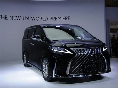 Lexus Lm Luxury Minivan Makes Its Debut At 2019 Shanghai Auto Show