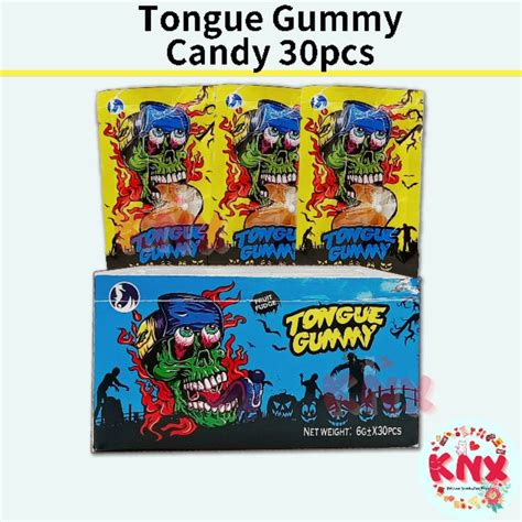 Tongue Gummy Candy 30pcs Shopee Malaysia