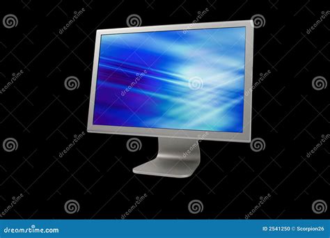 Lcd Monitor Stock Photo Image Of Graphic Liquid Technology 2541250