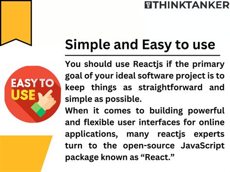 Why Reactjs Is The Right Choice For Your Next Web Application Ppt