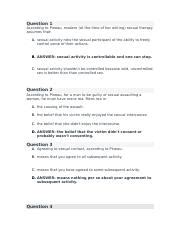 PHI 07Y Quiz Week 5 Docx Question 1 According To Pineau Modern At The Time Of Her Writing