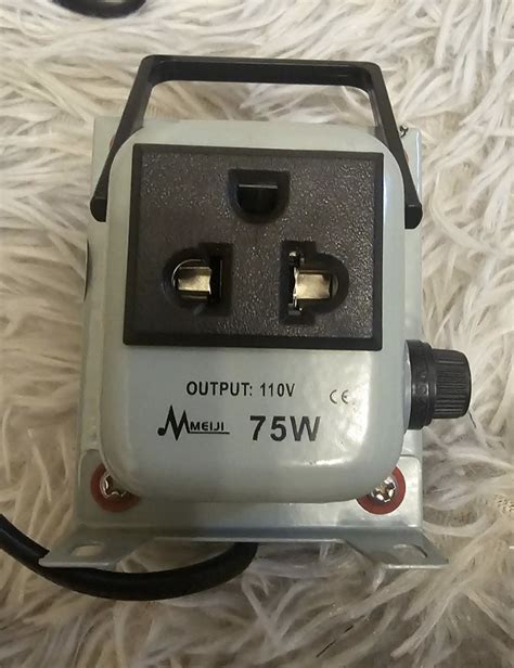 75 W Step Down Transformer Computers And Tech Parts And Accessories Computer Parts On Carousell