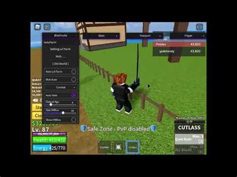 BLOX FRUIT SCRIPT ANTI BAN AUTO FARM AUTO STATS AND MORE YouTube