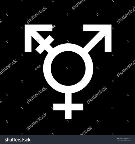 Intersex Symbol Third Other Sex Gender Stock Vector Royalty Free 760684270 Shutterstock