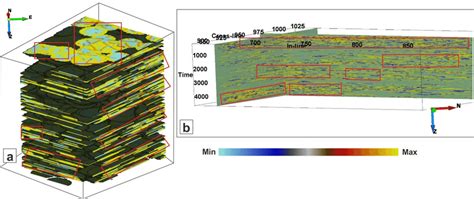 the results of the neural networks highlighting the fracture network